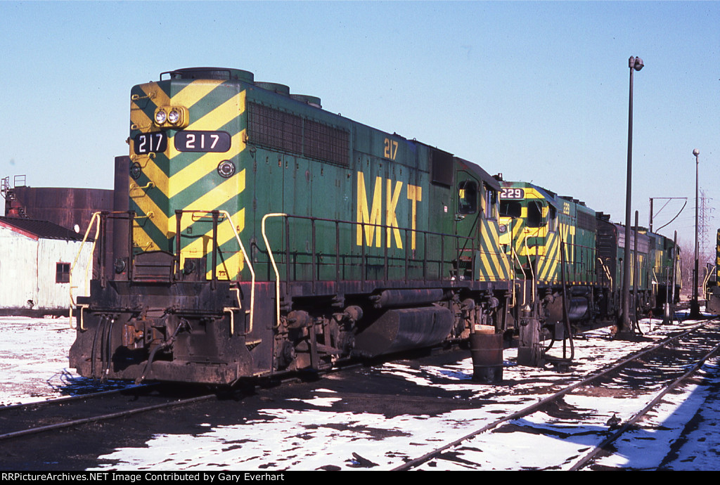 MKT GP40 #217 - Missouri-Kansas-Texas